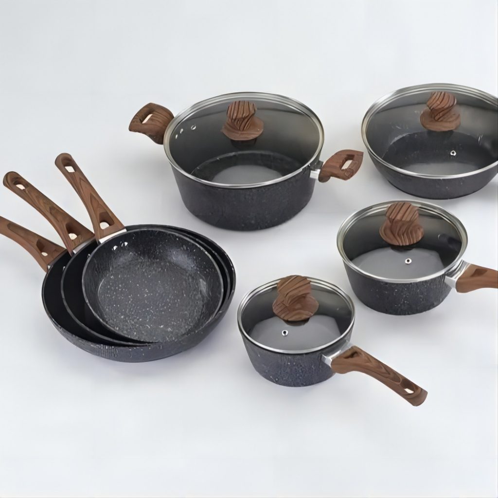 Granite coating forged aluminum cookware set – KUKIWELL